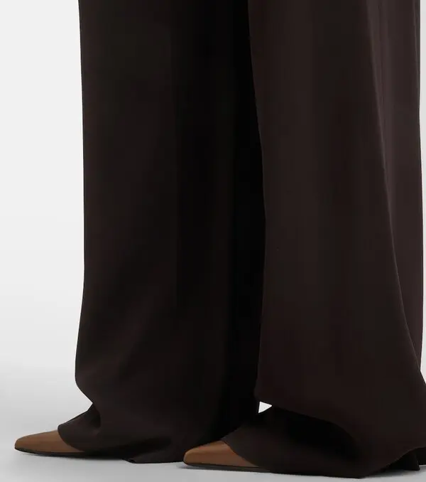 Agnona Jersey Wide-leg Pants