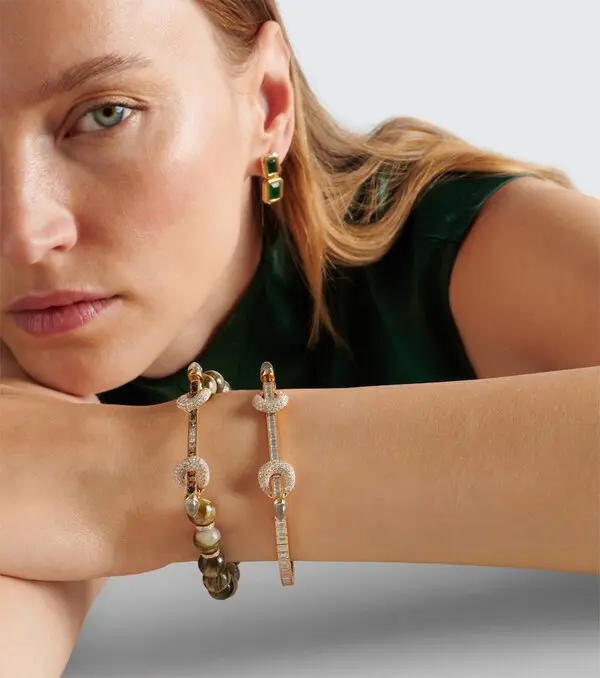 ANANYA 18kt Beaded Gemstone Bracelet