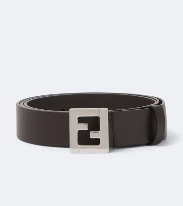 Fendi Ff Leather Belt