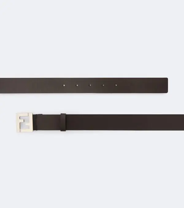 Fendi Ff Leather Belt