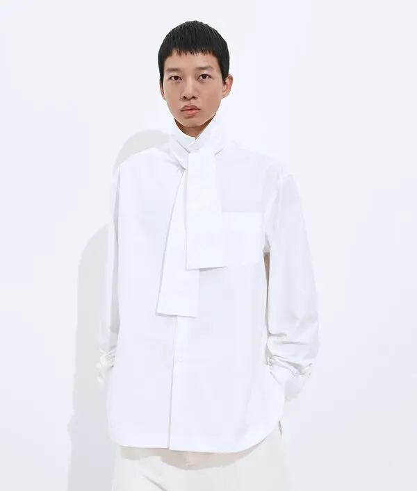 Bottega Veneta Compact Cotton Shirt