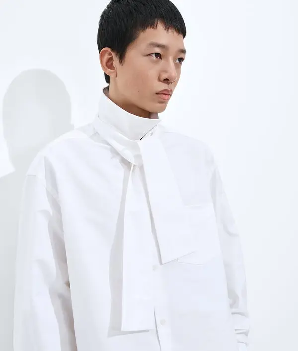 Bottega Veneta Compact Cotton Shirt