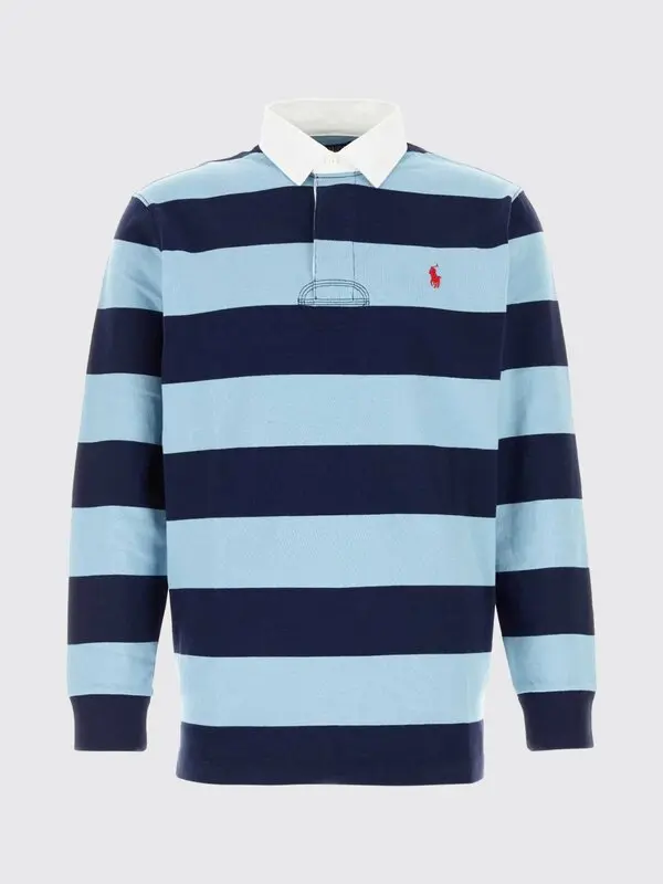 Polo Ralph Lauren Striped Cotton Polo Shirt - White 2