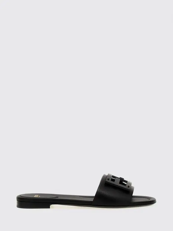 Fendi Heeled Sandals - Black