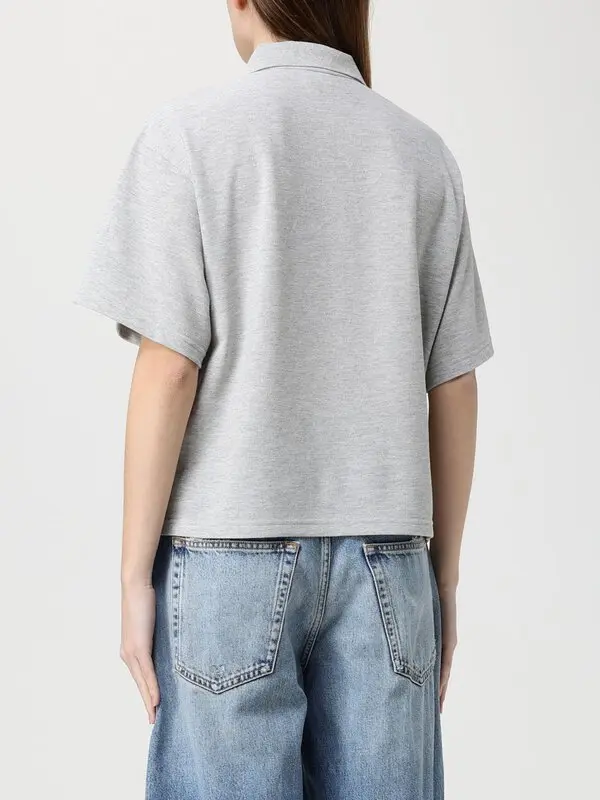 Saint Laurent Cotton Blend Polo Shirt