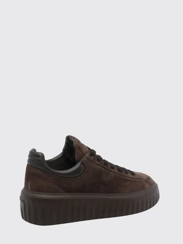 Hogan H-stripes Suede Platform Sneakers