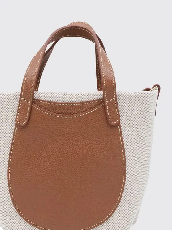 Longchamp Complice Bag In Canvas And Grained Leather