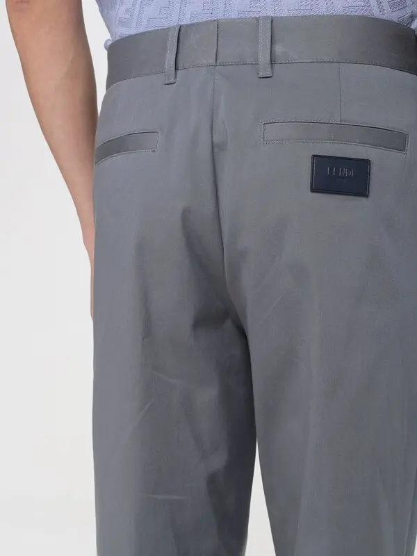 Fendi Gabardine Chino Trousers