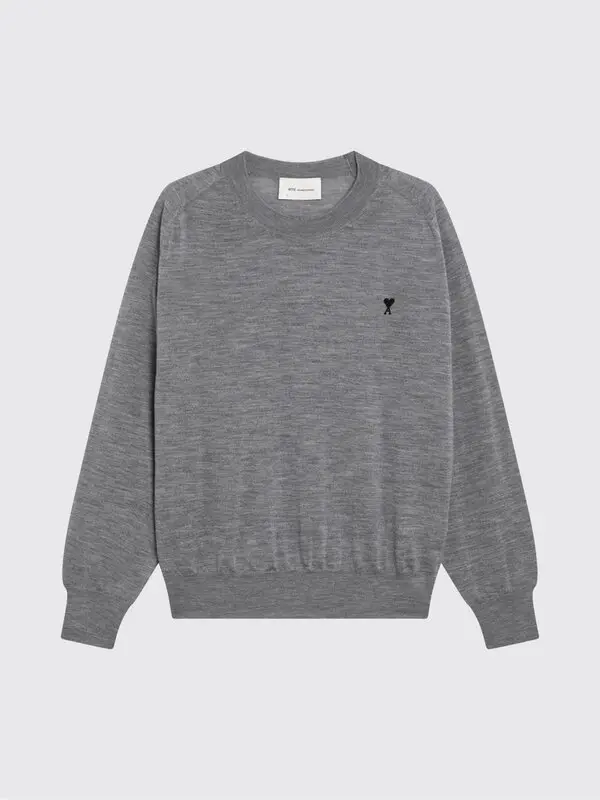 AMI Paris Wool Crew Neck Sweater