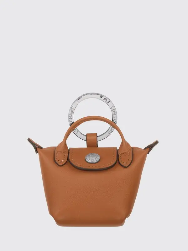 Longchamp Le Pliage Xtra Leather Keychain - Hazel