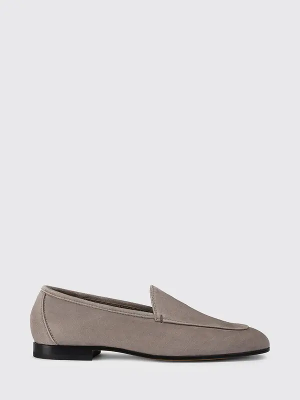 DOUCAL'S Suede Loafers - Grey