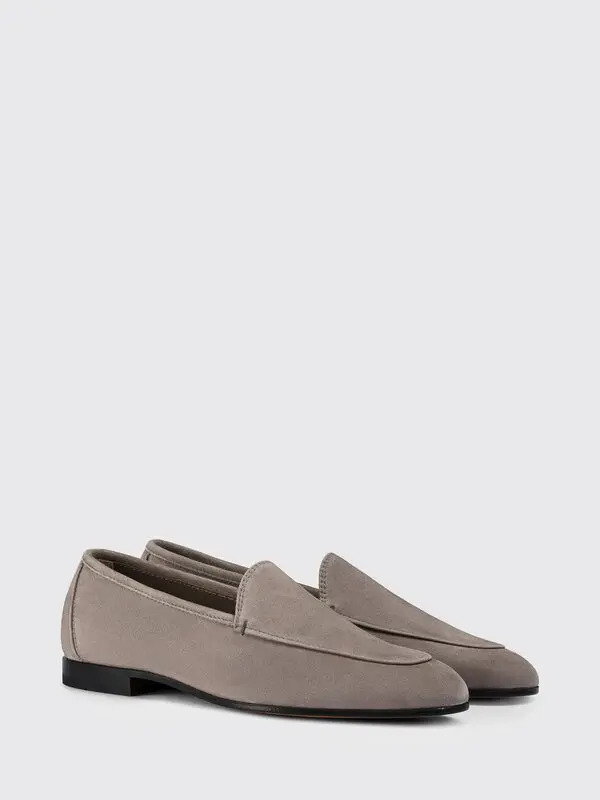 DOUCAL'S Suede Loafers - Grey