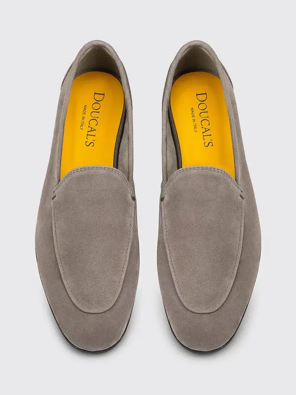 DOUCAL'S Suede Loafers - Grey