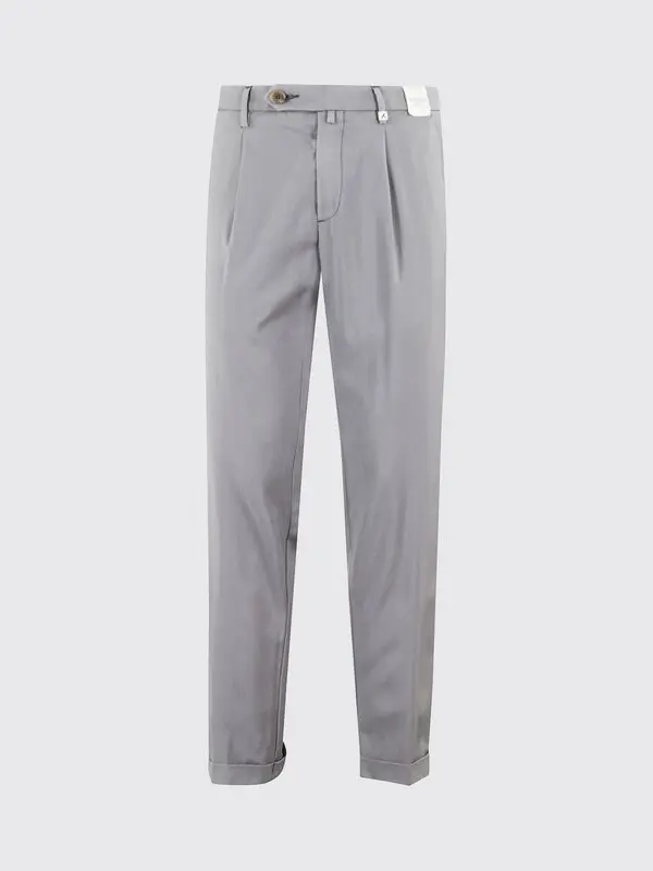 MYTHS Slim Fit Wool Fresco Trousers