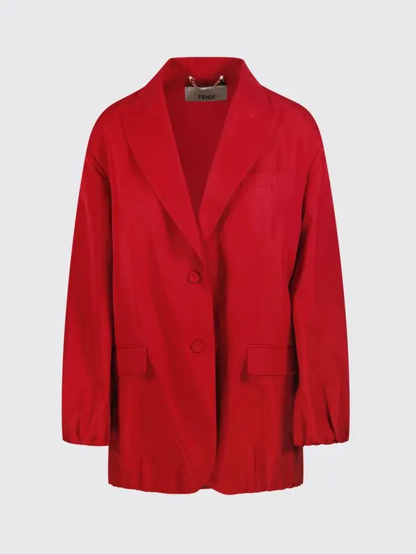 Fendi Viscose Single-breasted Blazer