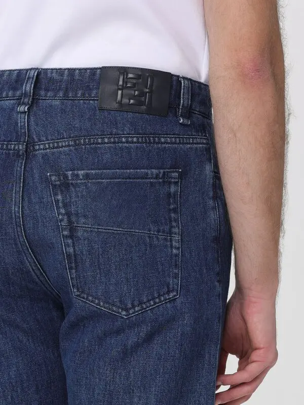 Fendi Straight Denim Jeans