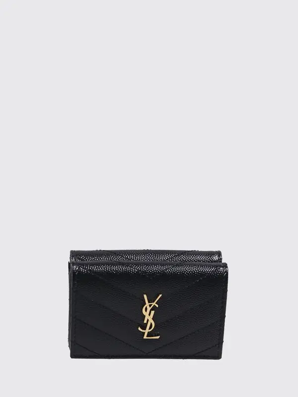 Saint Laurent Wallet Colour - Black