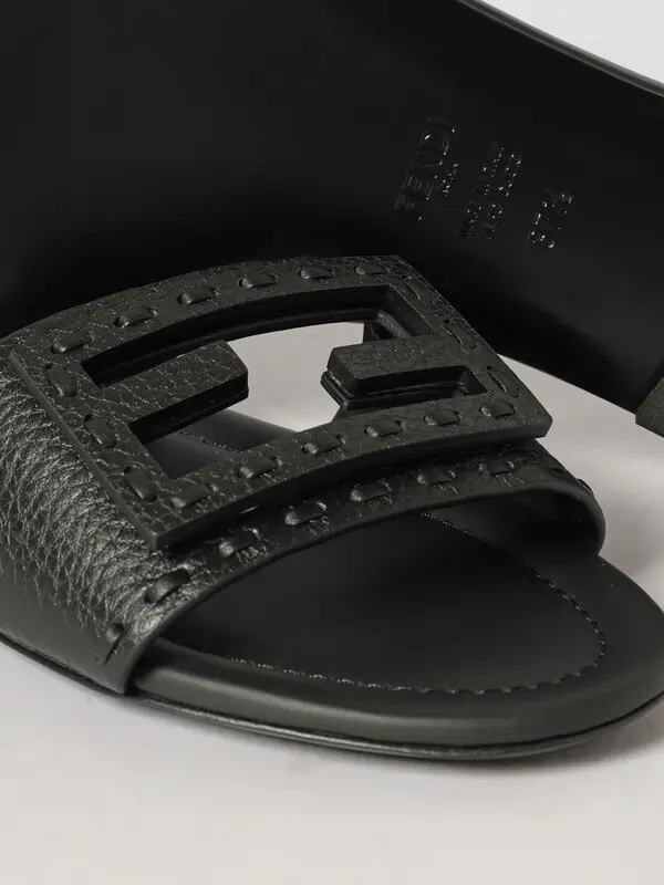 Fendi Heeled Sandals Colour - Black