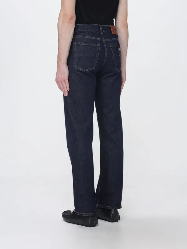 Fendi Slim Fit Jeans With Ff Monogram Detail