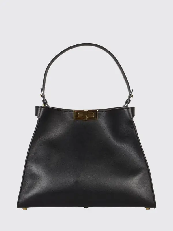 Fendi Way Medium Tote Bag - Cocoa
