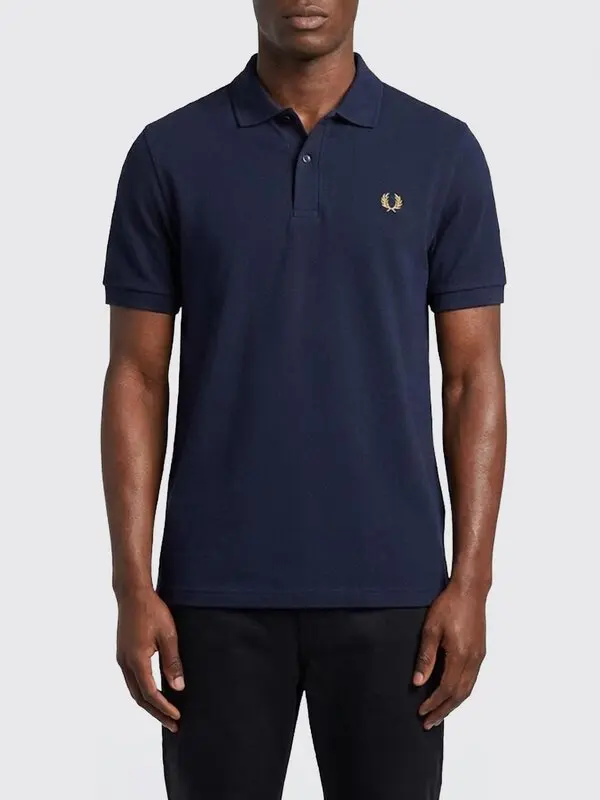Fred Perry Cotton Polo Shirt With Logo