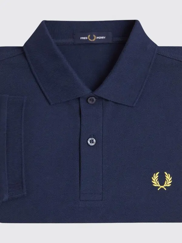 Fred Perry Cotton Polo Shirt With Logo