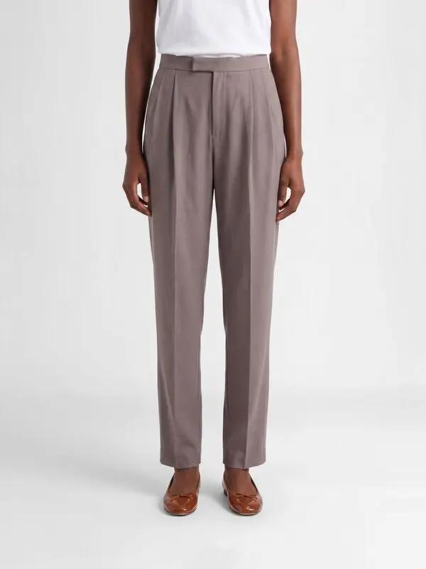 Saint Laurent Tailored Trousers - Grey