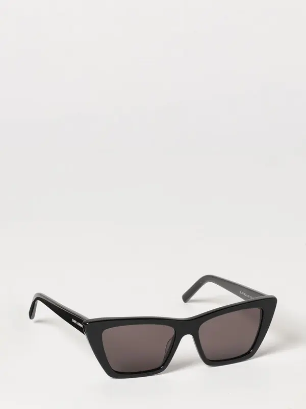 Saint Laurent Sl 276 Mica Acetate Cat Eye Sunglasses - Black
