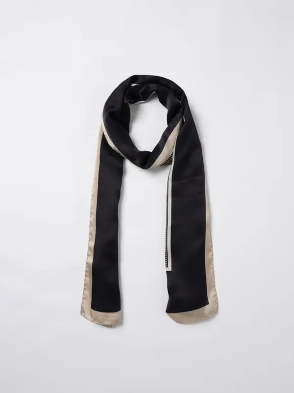 Saint Laurent Scarf Colour - Navy