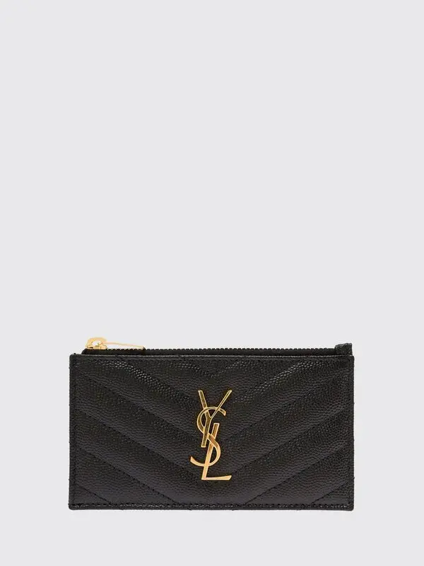 Saint Laurent Wallet Colour - Black