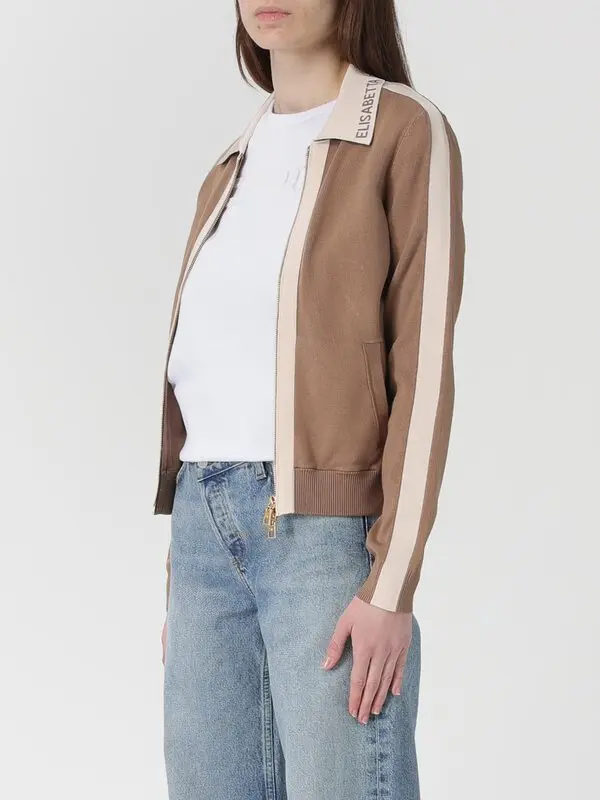 Elisabetta Franchi Zip-up Knit Jumper
