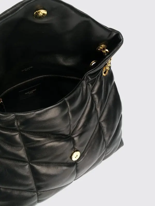 Saint Laurent Quilted Leather Shoulder Bag