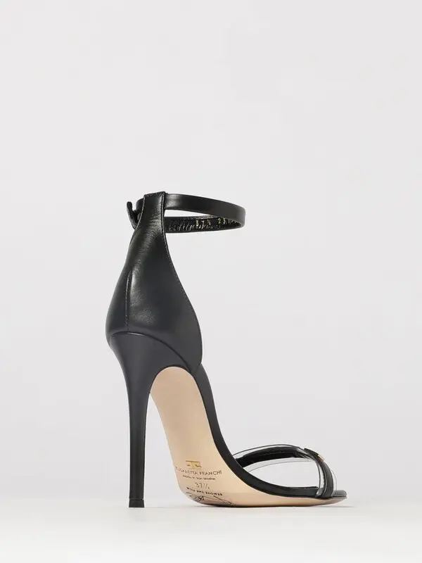 Elisabetta Franchi Stiletto High Heel Sandals With Ankle Strap