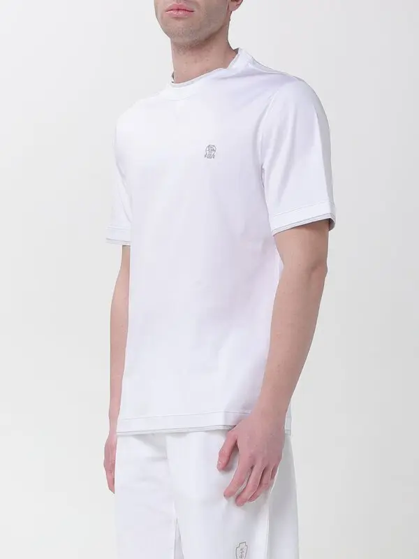 Brunello Cucinelli T-shirt Colour - White
