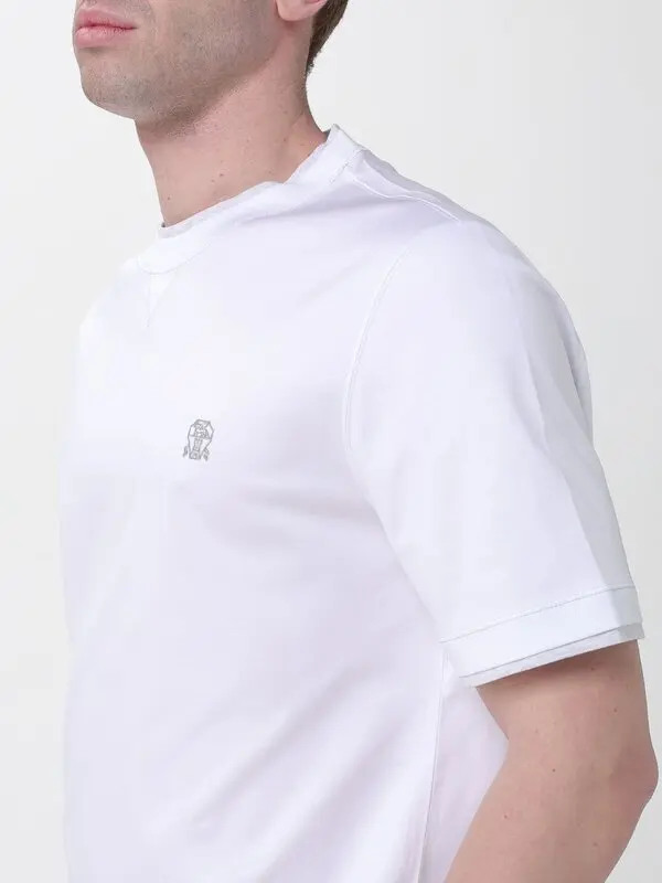 Brunello Cucinelli T-shirt Colour - White
