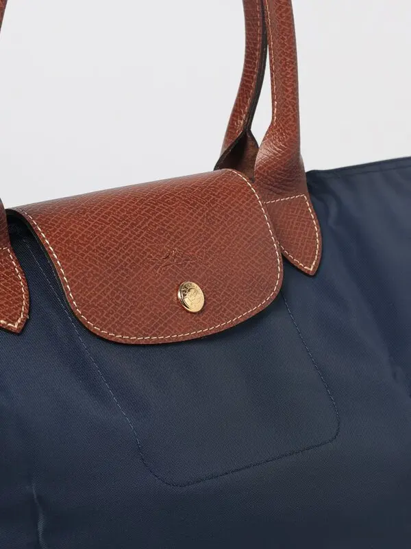 Longchamp Le Pliage Original Large Foldable Handbag In Polyamide - Blue