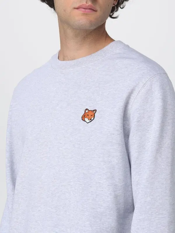 Maison Kitsuné Embroidered Fox Head Sweatshirt