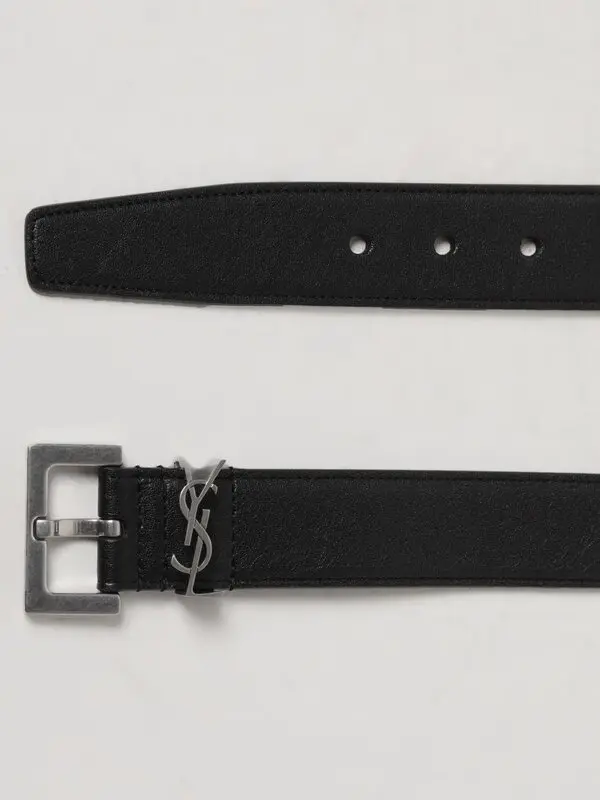 Saint Laurent Lambskin Leather Belt