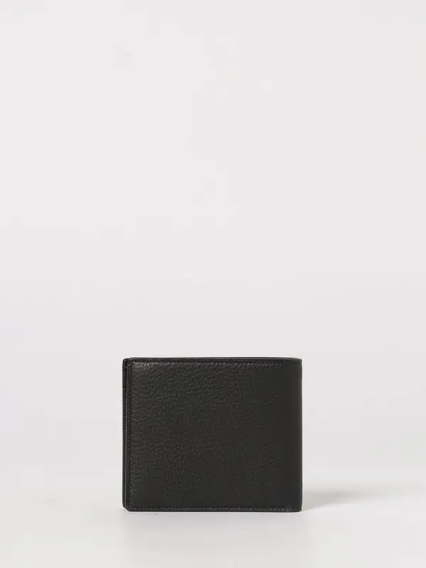 Saint Laurent East/west Tiny Cassandre Wallet - Black