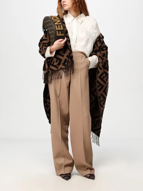 Fendi Trousers Colour - Brown