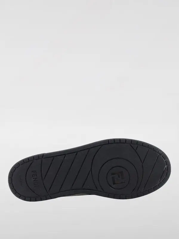 Fendi Two-tone Lace-up Sneakers