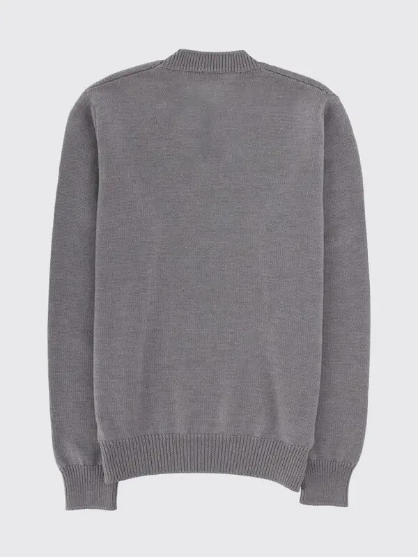 Fendi Ff Wool Crew-neck Sweater - Grey