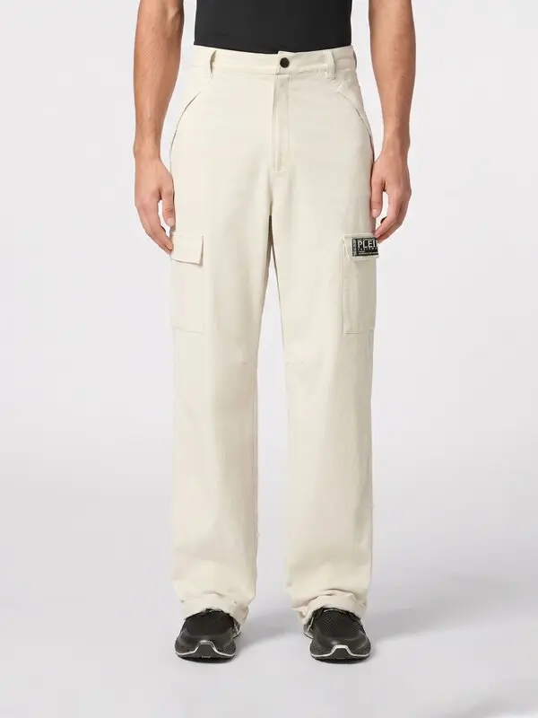 PLEIN SPORT Technical Fabric Cargo Pants