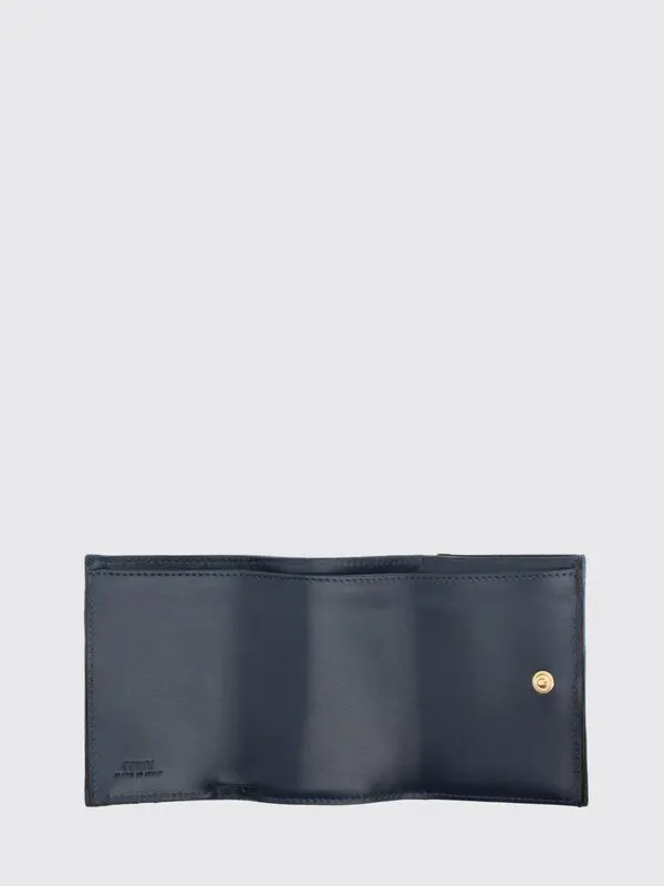 Fendi Bifold Wallet In Velvet With All-over Ff Jacquard Motif