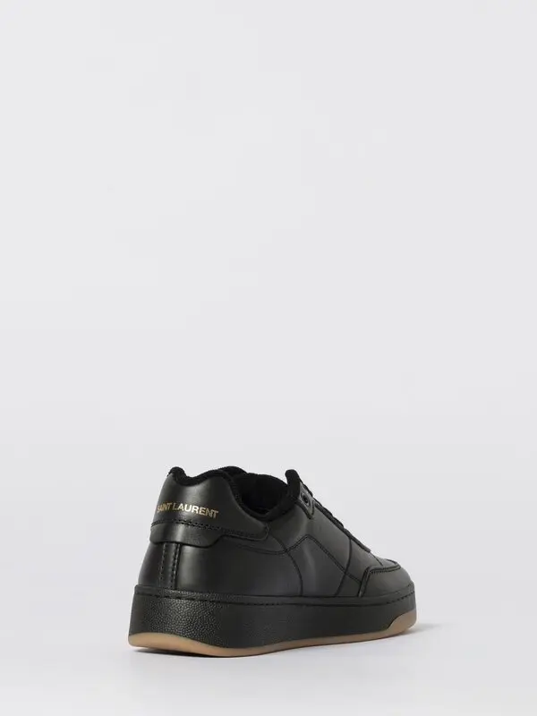 Saint Laurent Sl/61 Leather Low Top Sneakers