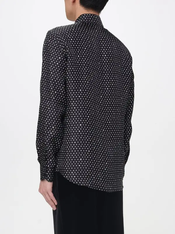 Fendi Polka Dot Silk Shirt