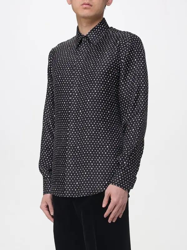 Fendi Polka Dot Silk Shirt