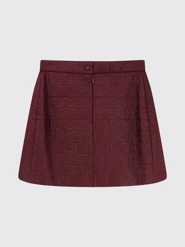 Fendi Ff Nylon Mini Skirt
