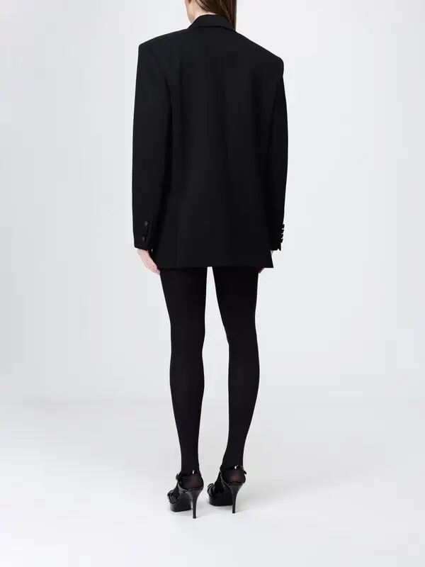 Saint Laurent Double-breasted Wool Blazer