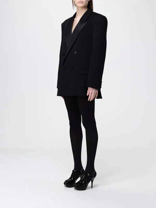 Saint Laurent Double-breasted Wool Blazer